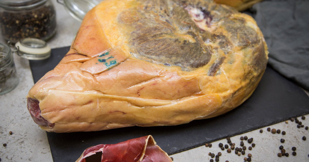 Jambon Sec 12 Mois D'affinage Entier Désossé - Igp Lacaune