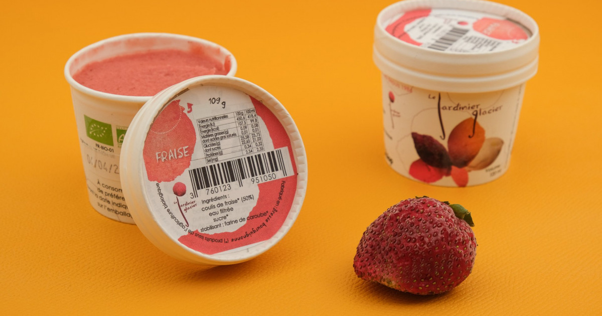 Sorbet Fraise - 140ml X8