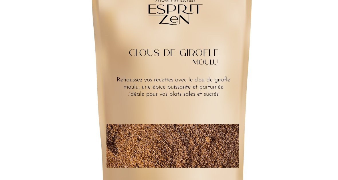 Clous de Girofle Moulu - Sachet zip 50g