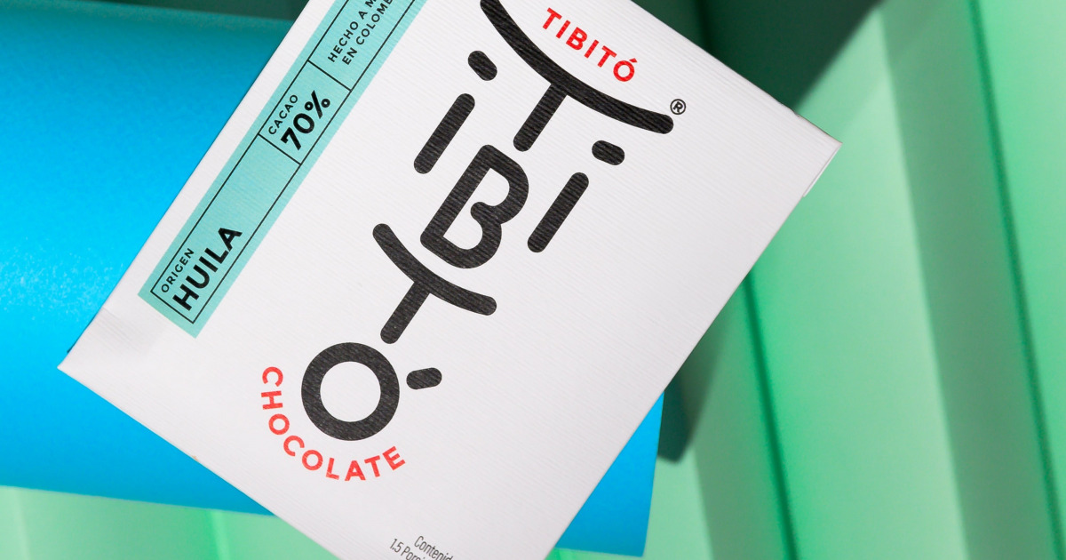 Tablette Chocolat TIBITÓ 70% Cacao Origine Huila, Colombie 40g
