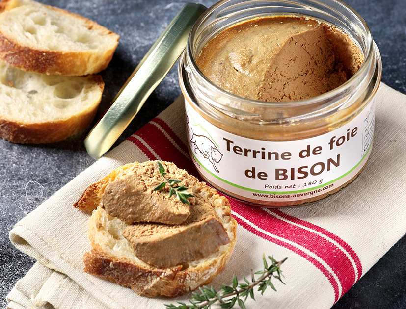 Terrine de Foie de Bison - 60% Bison