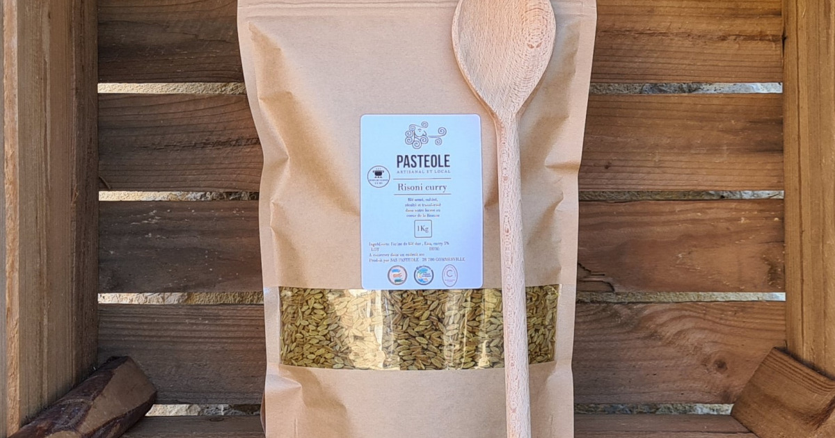 Pâte Risoni curry 1kg