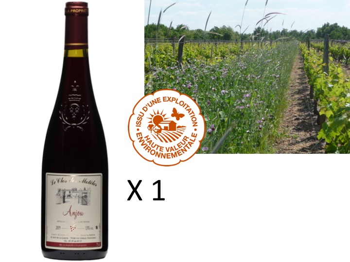 Aoc Anjou Rouge 2020. 1 Bouteille