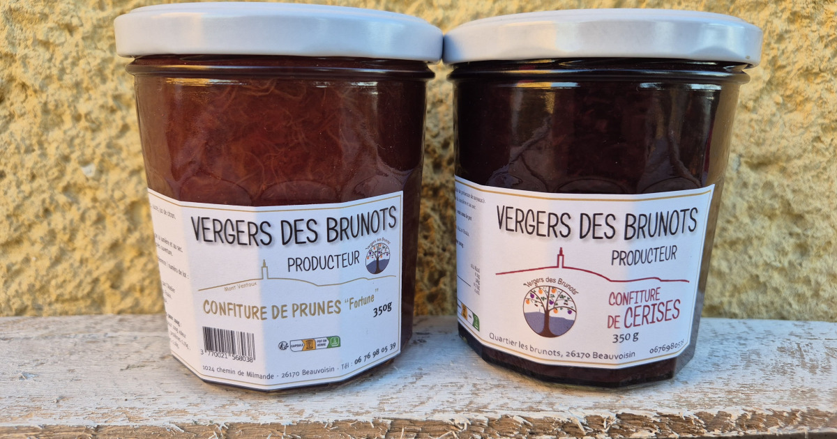 Coffret deux confitures 2x350g