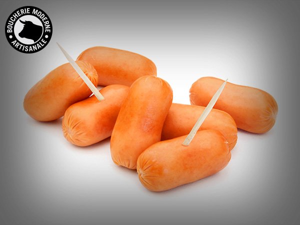 Mini boudins natures apéritif - 250g