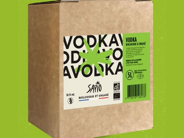 BIB 5L Vodka français bio
