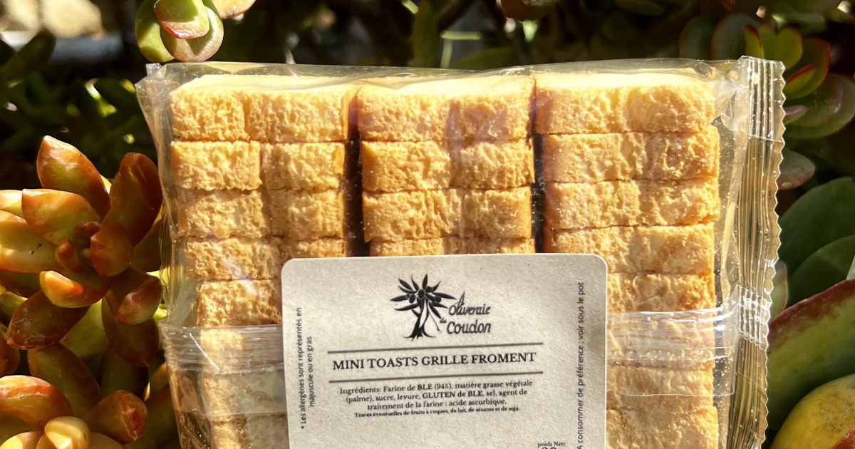 Mini toasts grillés froment 80g