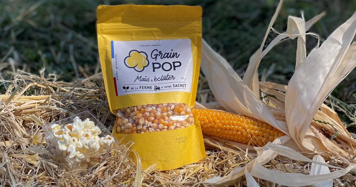 Maïs Popcorn Nature vrac - 10 sachets de 300g