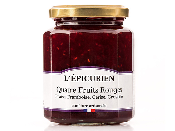 Quatre Fruits Rouges (fraise, Framboise, Cerise, Groseille)