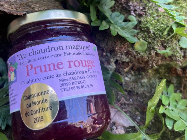 Confiture Prune rouge Corse