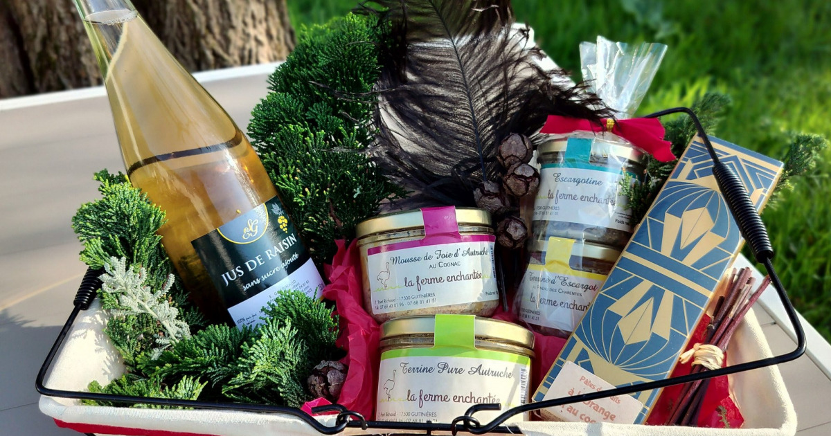 Panier garni à offrir - version SANS alcool