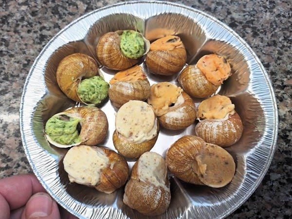 Coquilles escargots mix 3 parfums 4x12