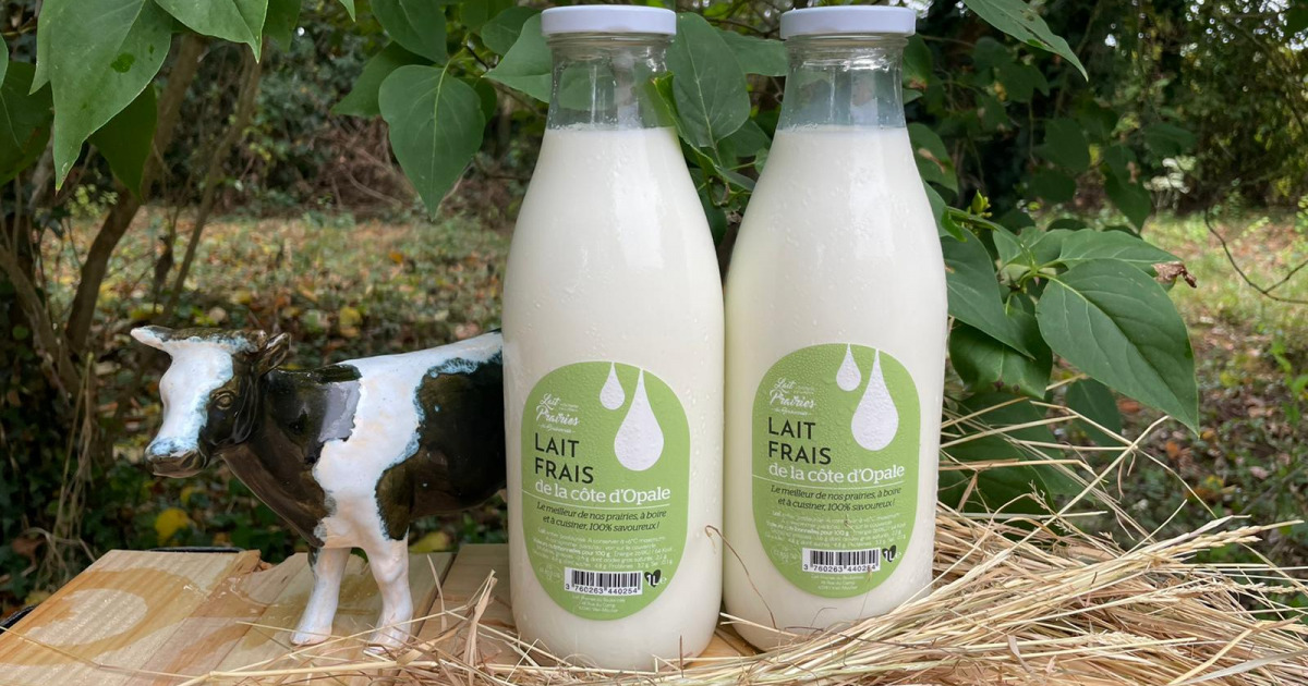 Lait Fermier entier frais pasteurisé 2x1l