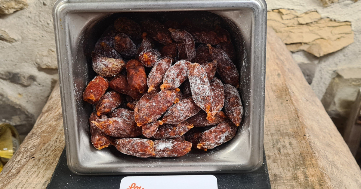 Grignotons chorizo mini saucissons 200g
