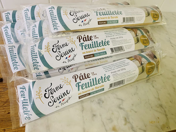 Pâte Feuilletée pur beurre en rouleau - 320g x 10