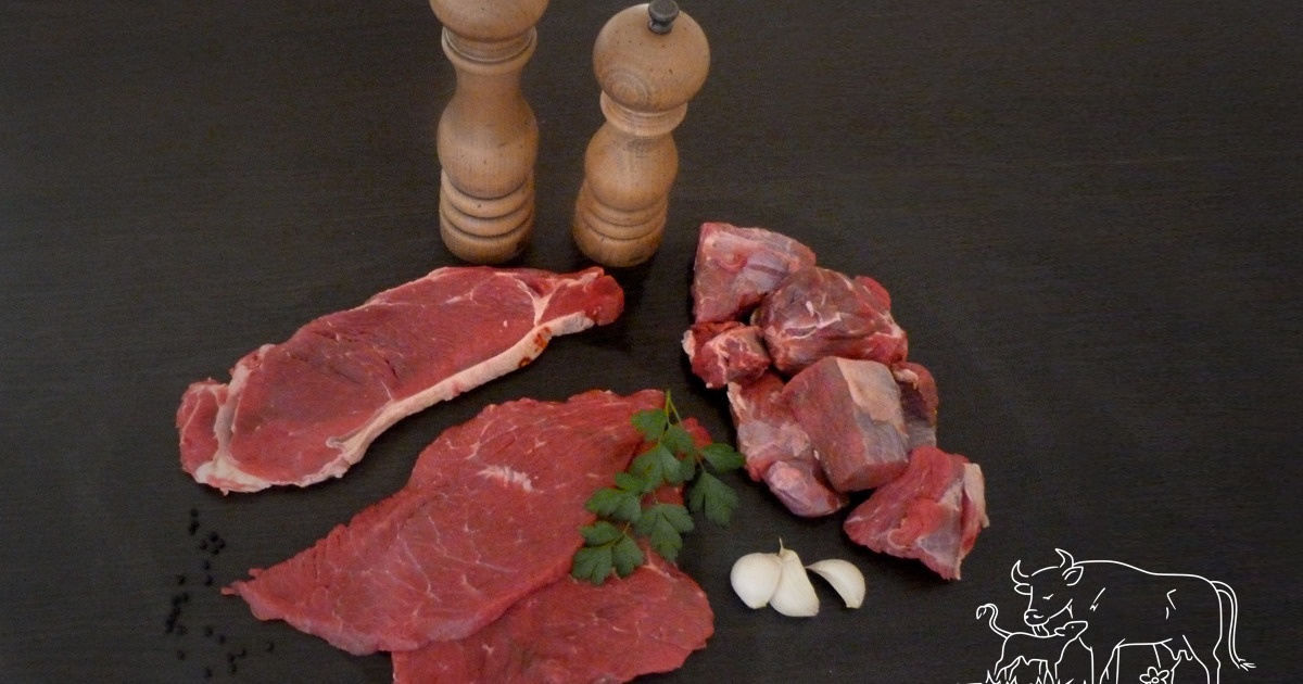 Assortiment varié de Viande Bio de Veau et de Bœuf + Charcuterie bio - 3kg
