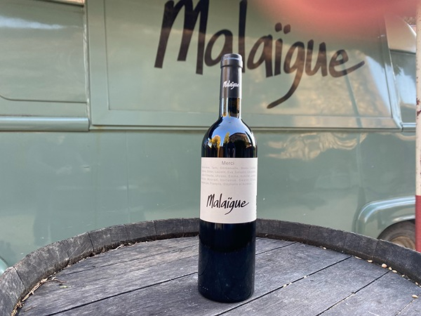 Vin rouge bio Languedoc - Merci