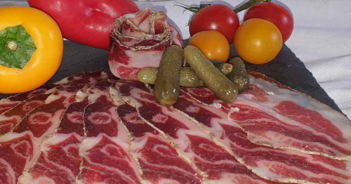 APERO - Colis de Charcuterie Sèche Porc Gascon et vache Aubrac - 1kg