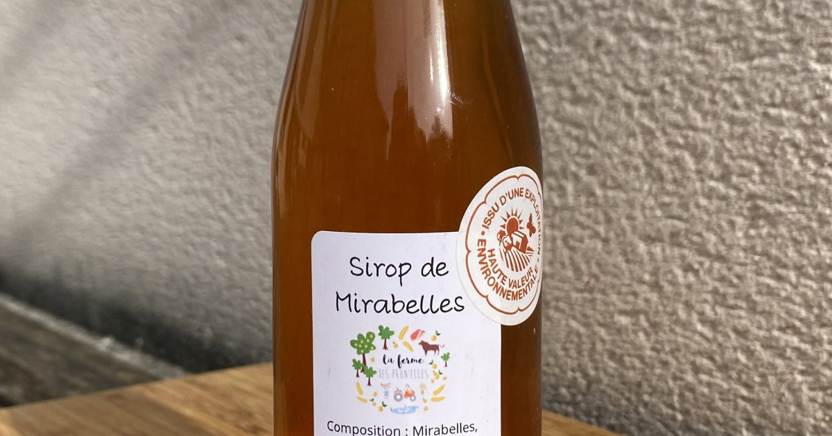 Sirop de mirabelle 50 cl