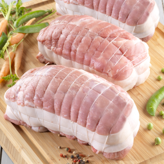 Rôti Cuisseau de Veau de Lait bio.