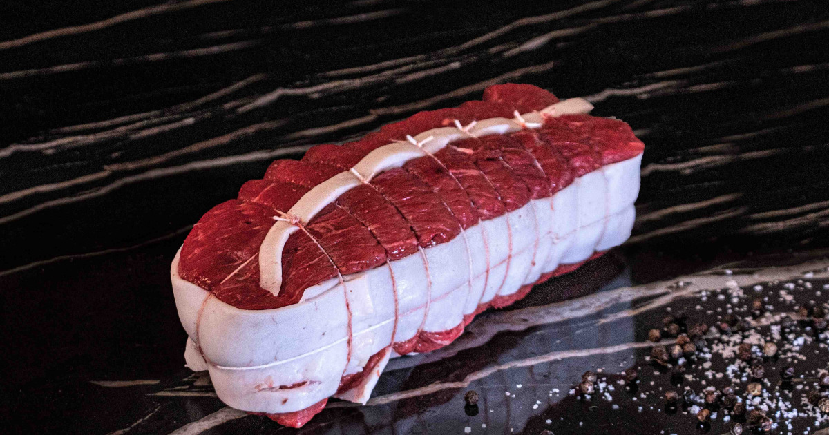 Rôti coeur de rumsteck de bœuf Limousine de notre élevage - 1kg