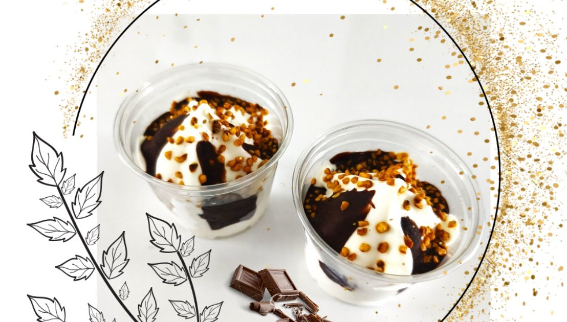 Glace Sunday Chocolat et éclats de noisettes 2 pers