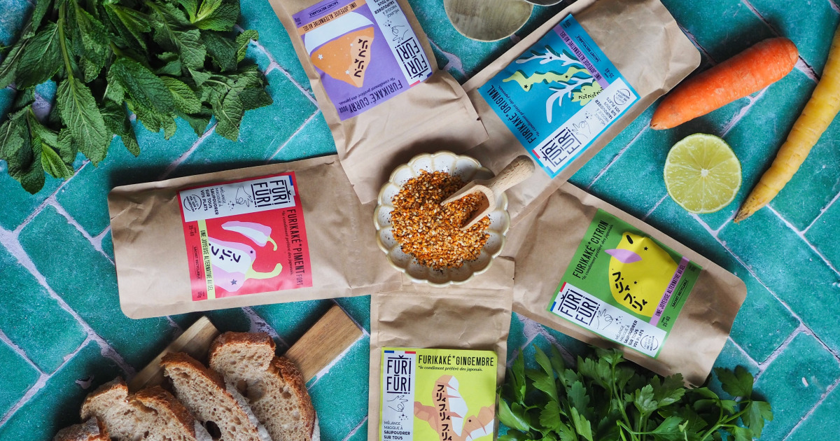 Condiment sésame & algues - Furikaké PACK 5 Eco recharges