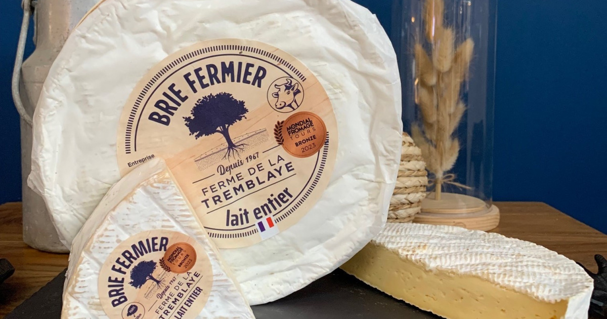 Brie Fermier Portion 180g