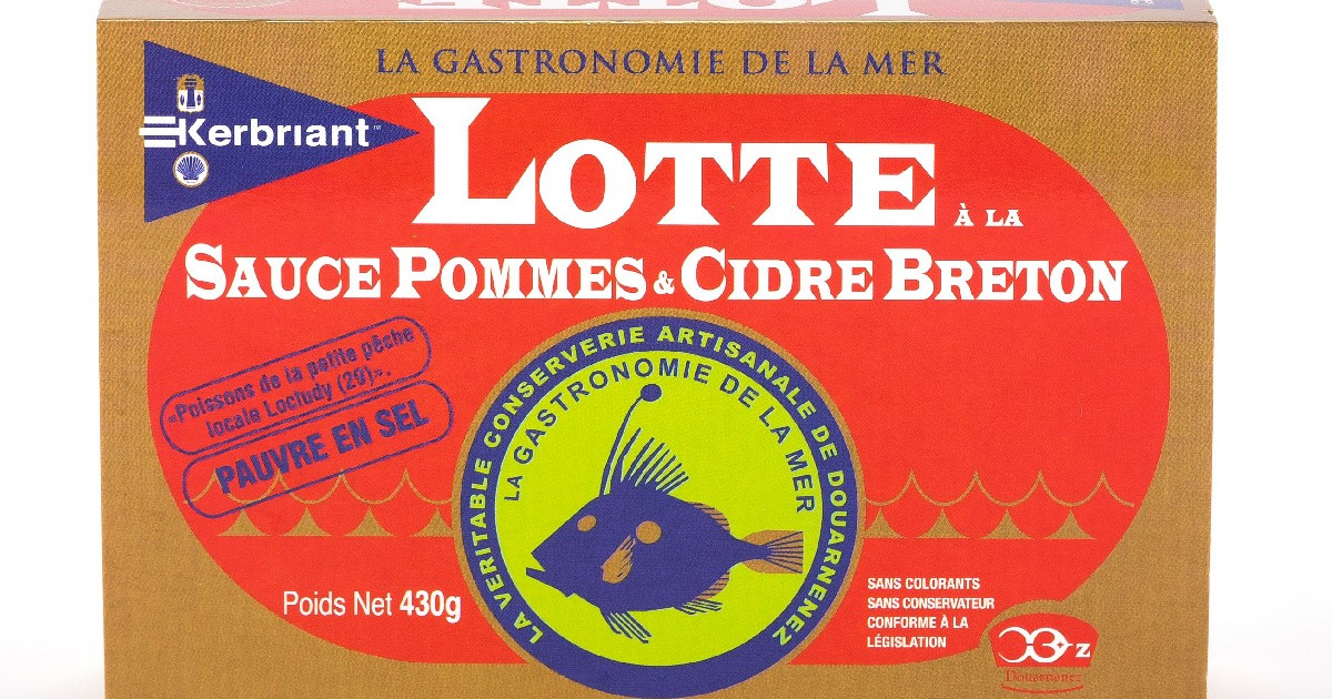 Lotte à la sauce Pomme et cidre breton - 430g