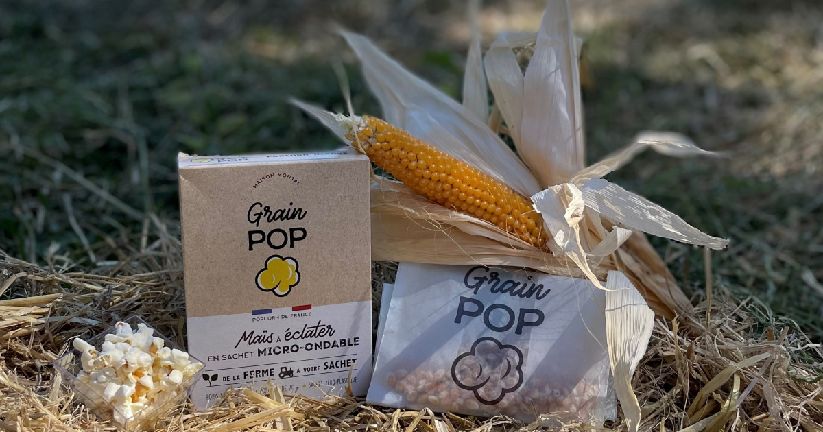 Maïs à Popcorn Nature - 3 sachets