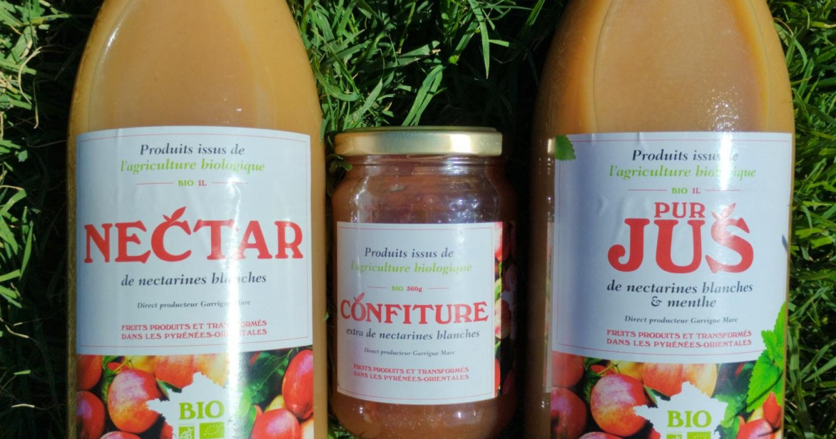Lot 3 Pur jus BIO + 4 Nectar BIO + 6 Confitures BIO