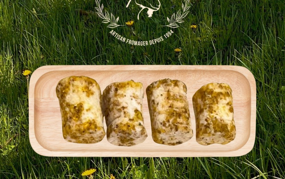 Bouchons de chèvre au curry