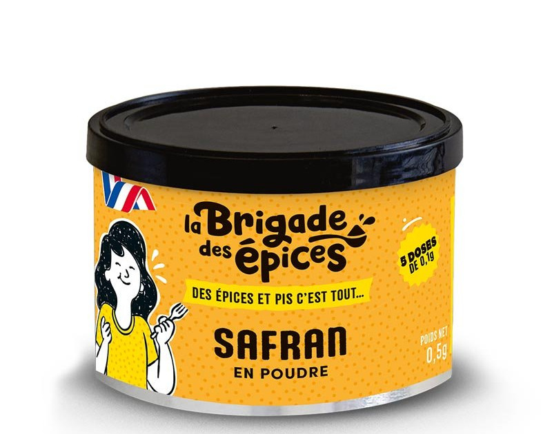 Safran en poudre - 5 doses de 0,1g
