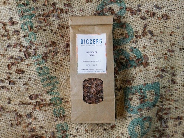 Infusion d'écorces de cacao 100g