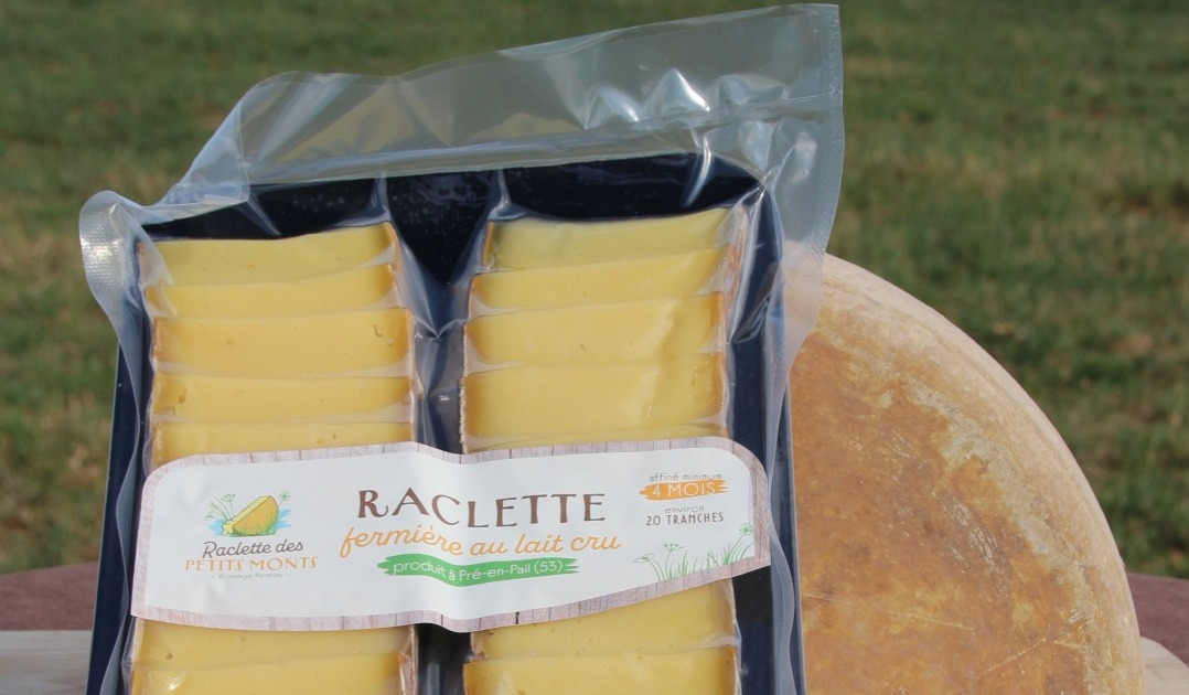 Plateaux Raclette fermière et BIO - 600g Authentique + 600g Gourmets 1,2kg