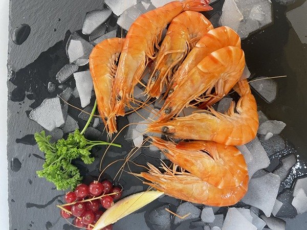 Crevettes rose de madagascar label rouge 40/60 - 1kg