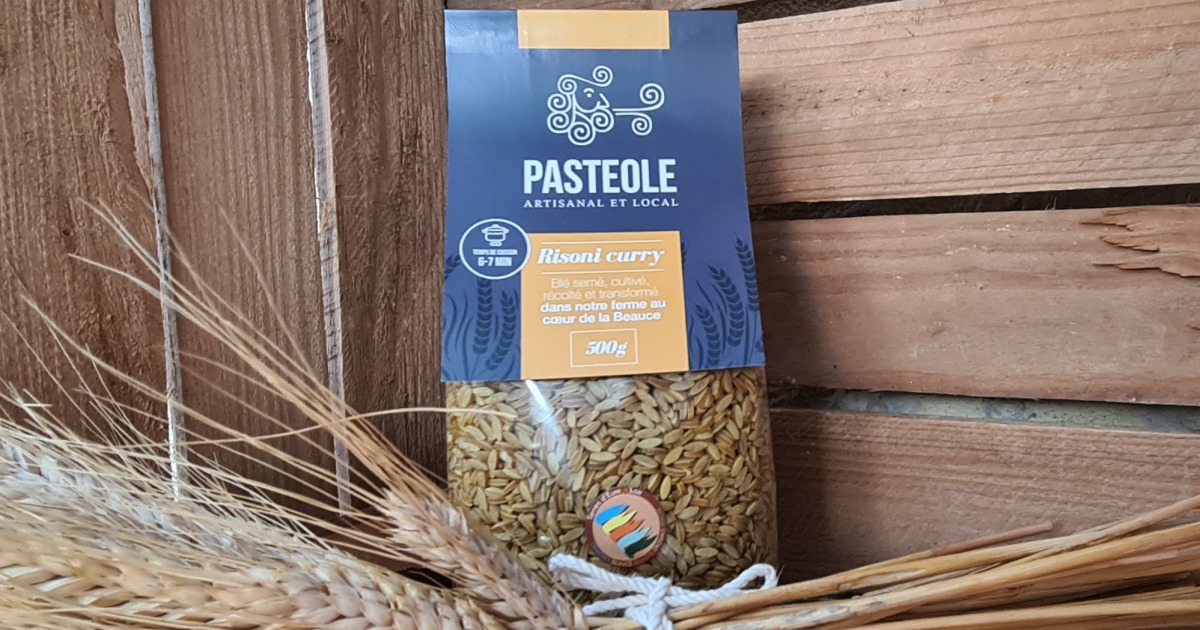 Pâte Risoni curry 500g