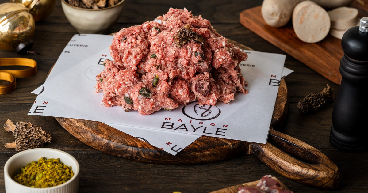 Farce de noël aux morilles 1 kg Festif - fêtes - Noël - volaille