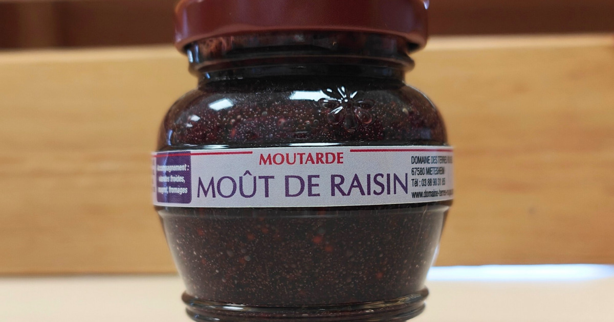 Moutarde au Moût de Raisin 55G