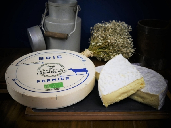 Brie Fermier Bio Au Lait Cru 1kg
