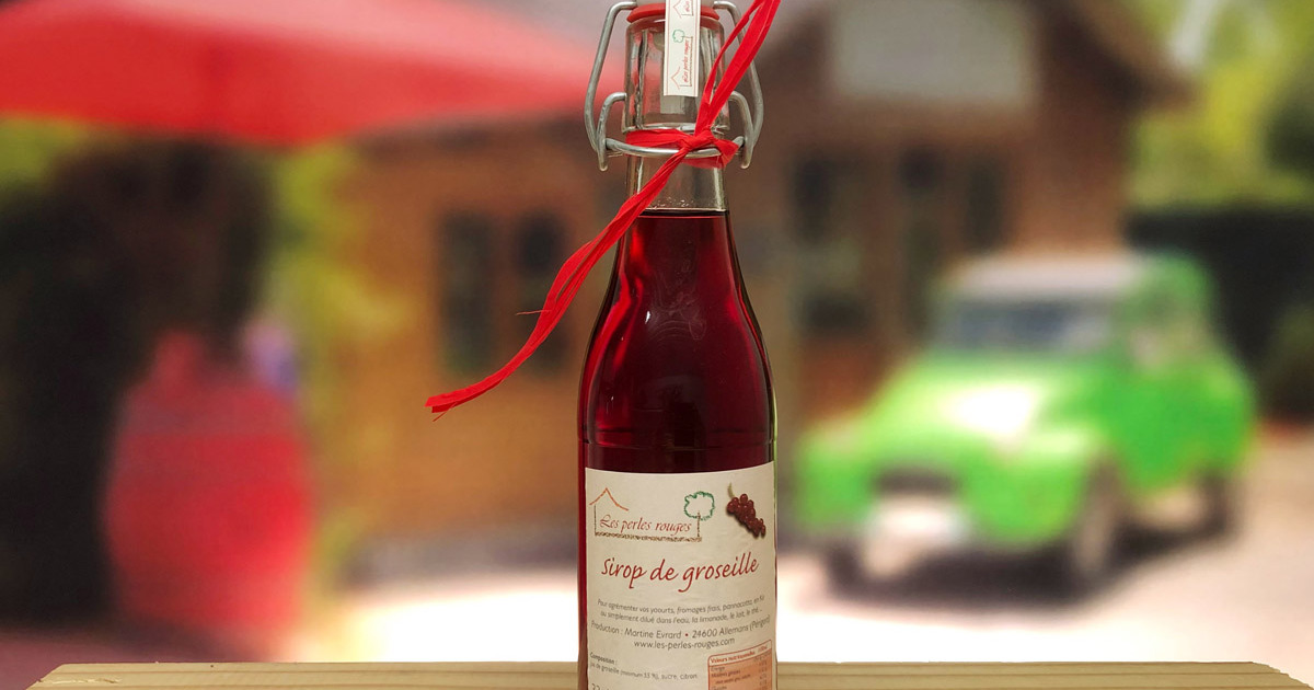Sirop De Groseille Rouge