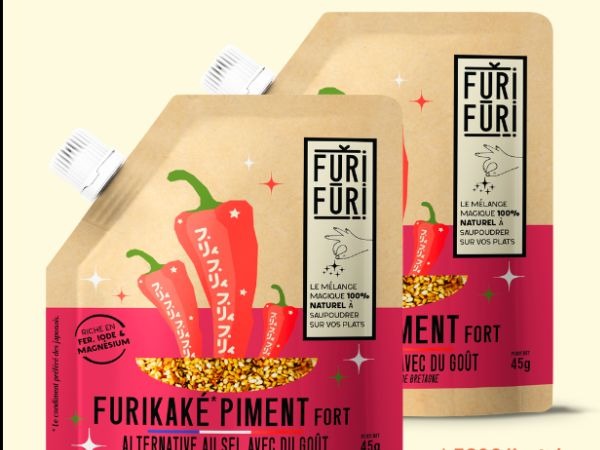 Condiment sésame & algues- Furikake Piment fort Pack Duo