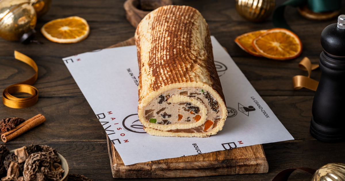 Buche de volaille aux morilles 6 pers - Festif - fêtes - Noël