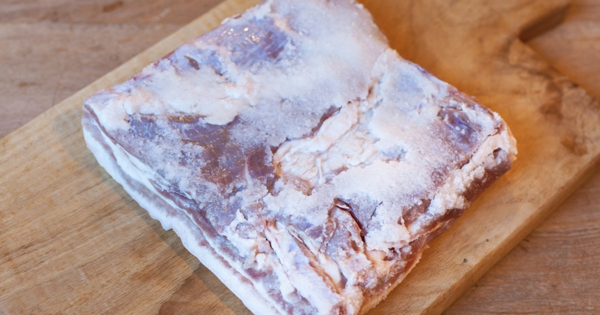 Lard salé, 500g