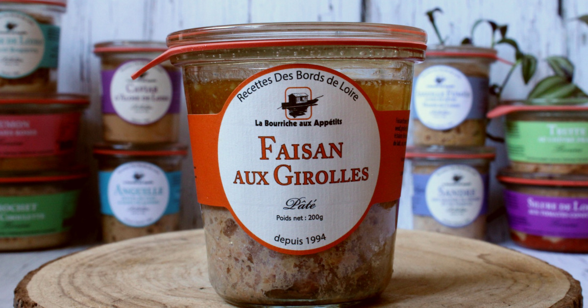 Pâté de faisan aux girolles 200g