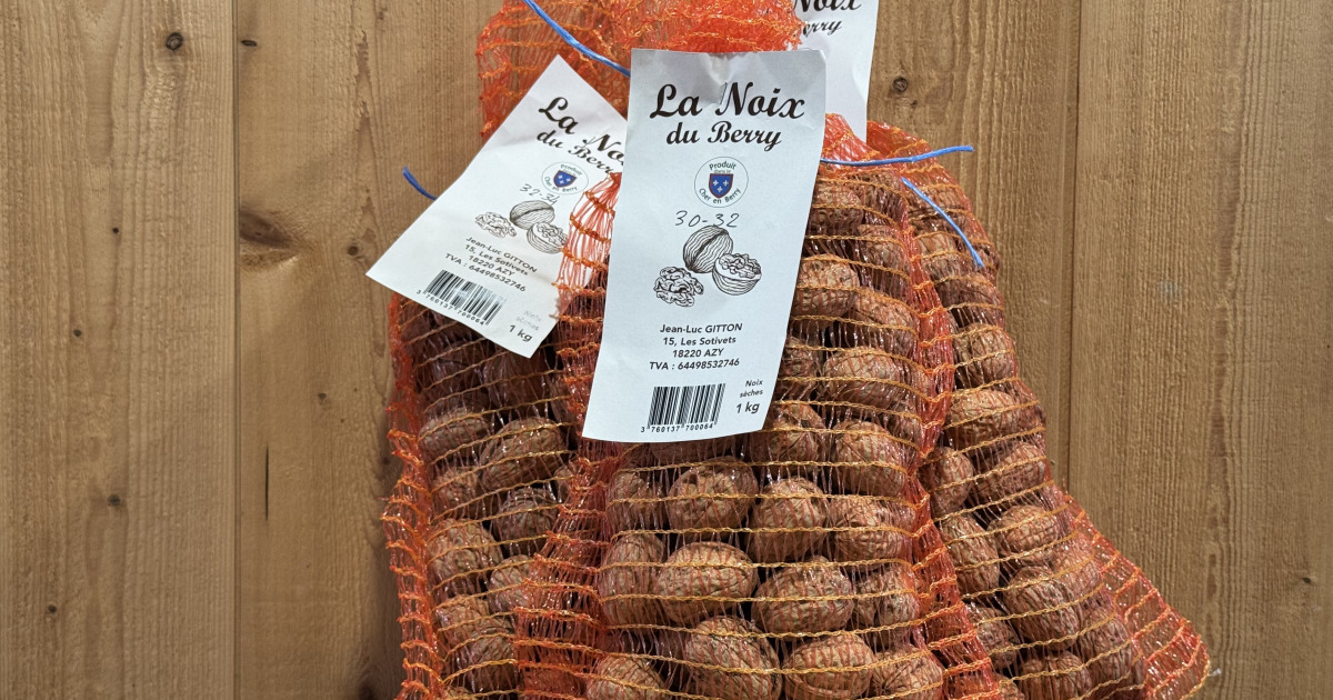 Filet de 1kg de Noix en coques - 32-34
