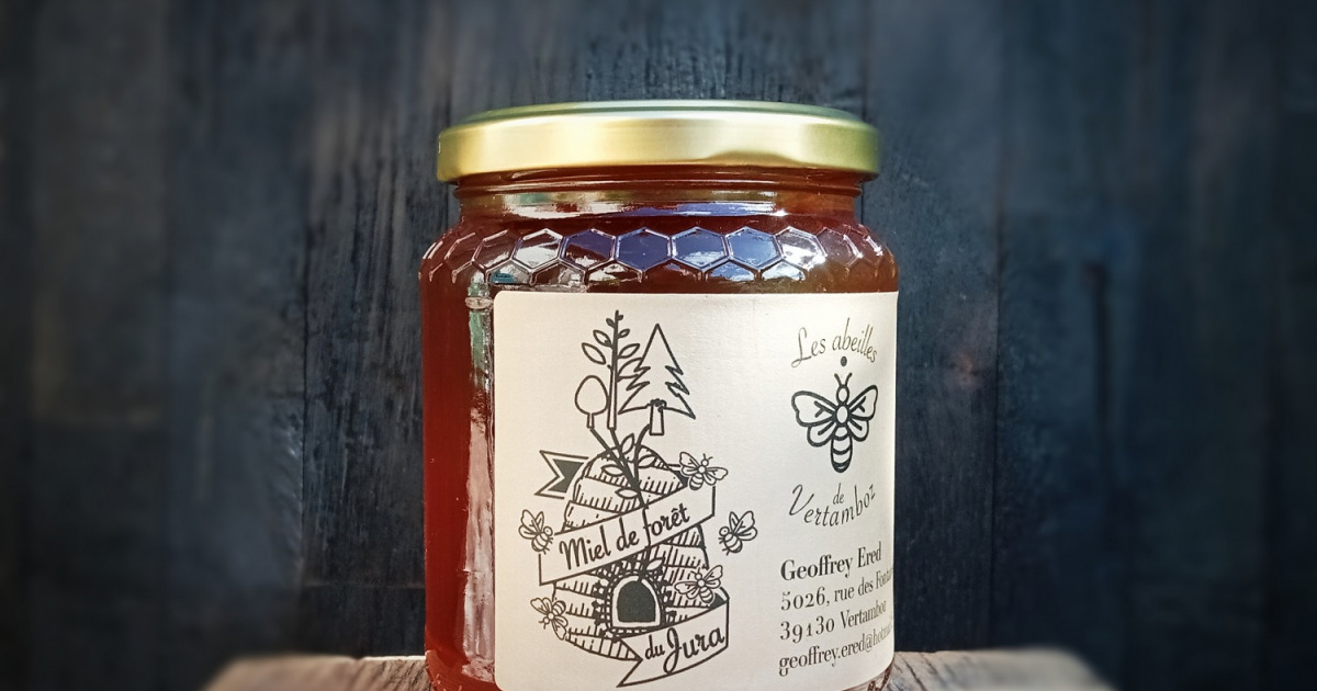 Miel de forêt du Jura - Bio - 500g