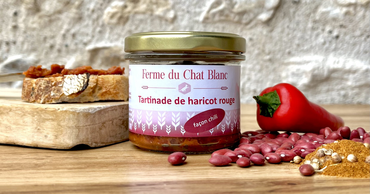 Tartinable d'Haricots Rouges - Epices Chili - 15cl