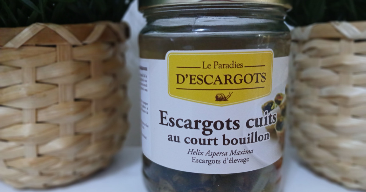 4 douzaine d escargots en court bouillon