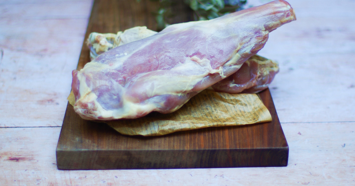 Gigot + Filet de Chevreau (quart arrière) - 1,8 kg